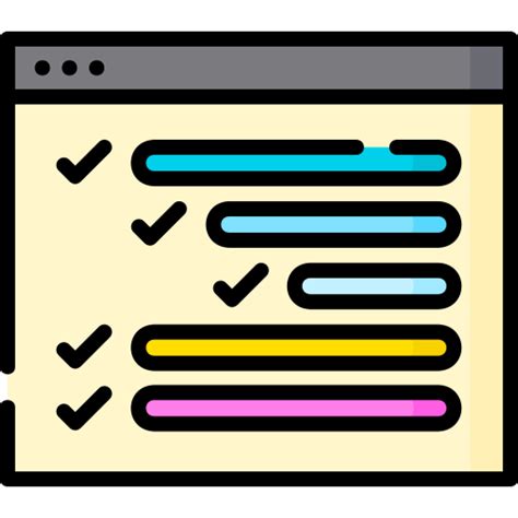 Icono De Tabla De Contenidos