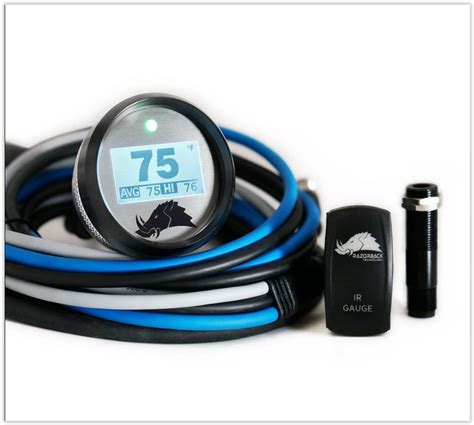 3 2 Dimmable Infrared Belt Temp Gauge Razorback JDS Customs