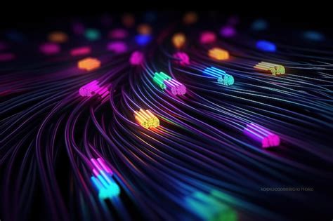 Premium Ai Image Digital Fiber Optic Cable With High Speed Data