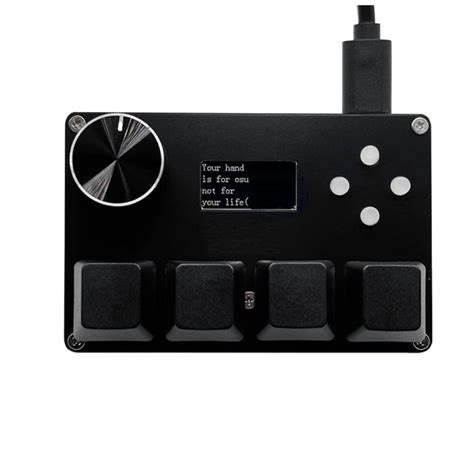 Key Mini O C OSU Customized Gaming Keyboard Magnetic Pink Switch Keyboard Knob Screen Copy