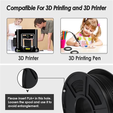 Pla Carbon Fiber 3d Printer Filament 1kg 22lbs 1 Grandado