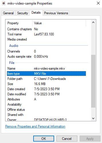 How To Recover Deleted Large Mkv Files