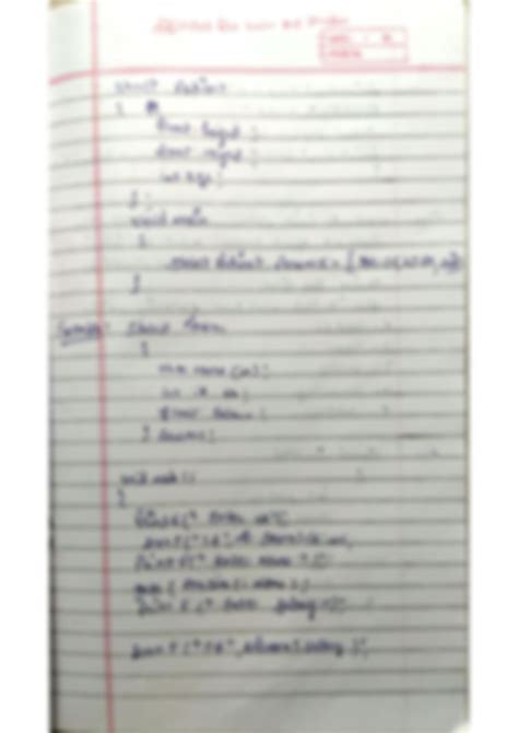 SOLUTION C Programming Structure Handwritten Notes Studypool