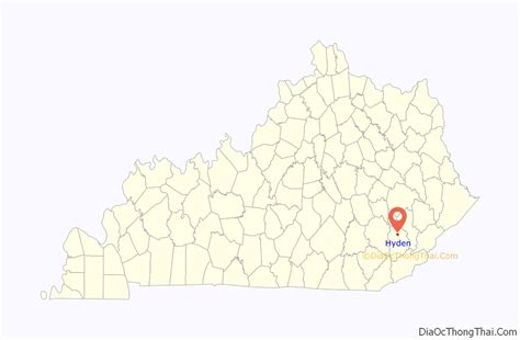 Map Of Hyden City Thong Thai Real