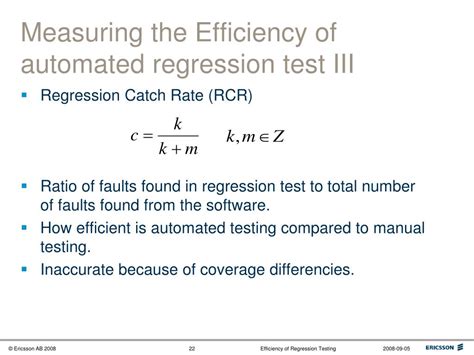 Ppt Efficiency Of Regression Testing Powerpoint Presentation Free