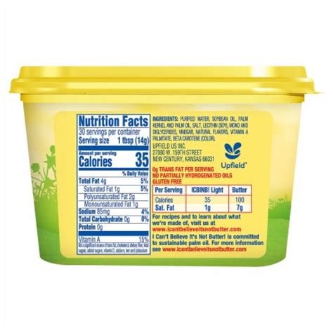 I Cant Believe Its Not Butter Light Spread 15 Oz QFC