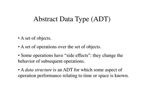 Ppt Abstract Data Type Adt Powerpoint Presentation Free Download