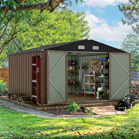 Devoko 6x8 Ft Outdoor Storage Shed With Lockable Philippines Ubuy
