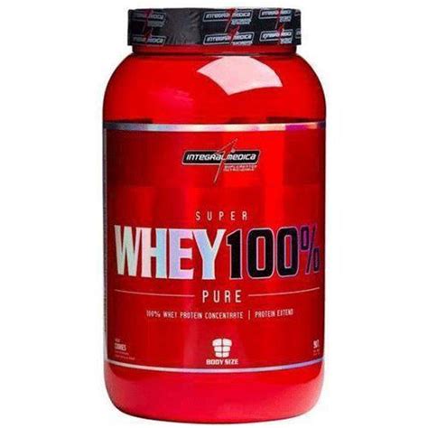 Whey Protein Integralmédica Super Whey 100 Pure Baunilha 907g