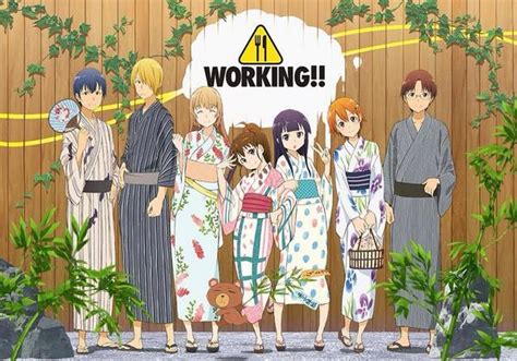 アニメ「working」第3期の放送日。漫画13巻の発売日についても