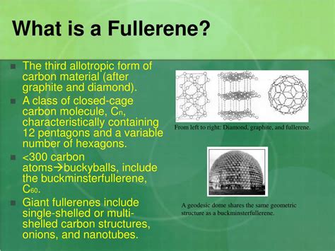 Ppt Discovery And Applications Of Fullerenes Powerpoint Presentation