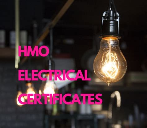 Obtaining The Hmo Electrical Safety Certificate