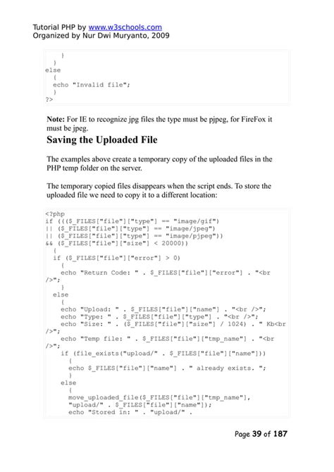 Php Tutorialw3schools Pdf