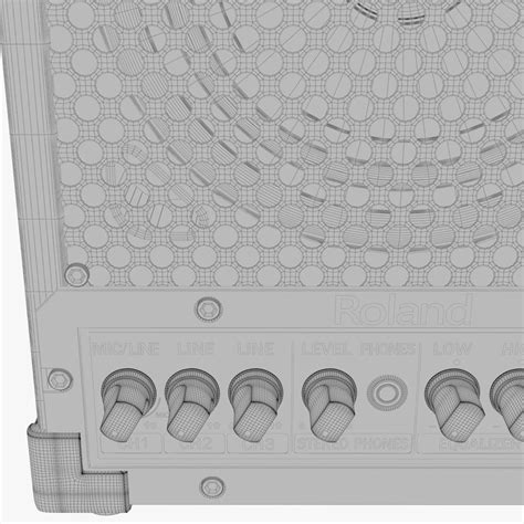 Roland Cm30 Cube Monitor 3d Model 29 Fbx Obj Max Free3d