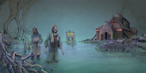 Tom Rowsell On Twitter Jack Jones Created This Image Of The Dead Wading Through The Rivers Of