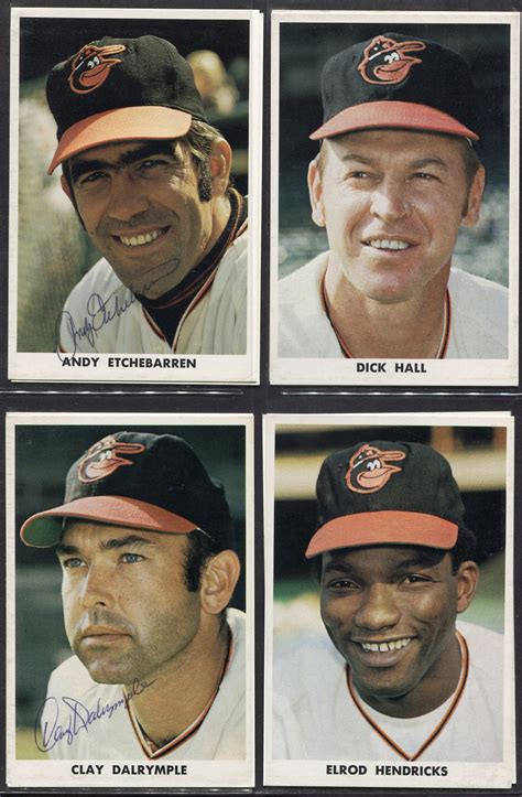 Lot Detail Baltimore Orioles Team Postcards 1970 1978 W125 Signed