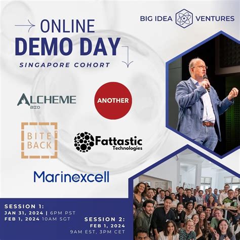 Satnam Singh On Linkedin Join Us At Big Idea Venturess Online Demo Day To Learn More About