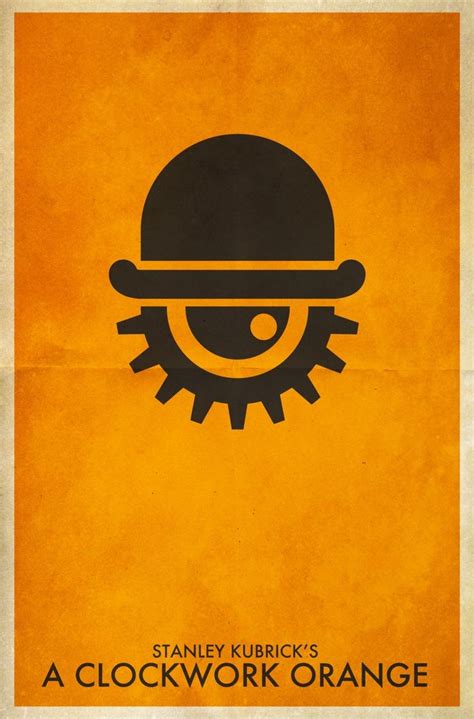 A Clockwork Orange Minimalist Poster