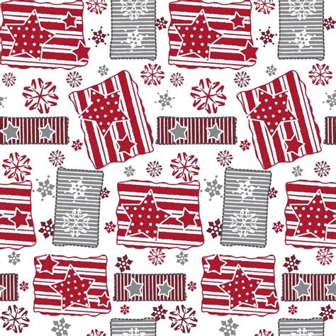 Premium Vector Seamless Christmas Patchwork Pattern