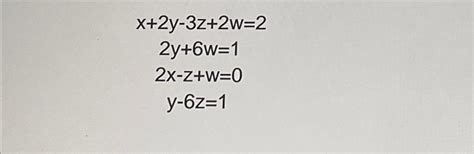 Solved Solve The Linesr Equation Using Matlab