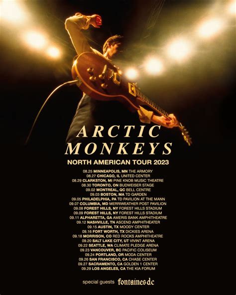 Arctic Monkeys Tour Karry Marylee
