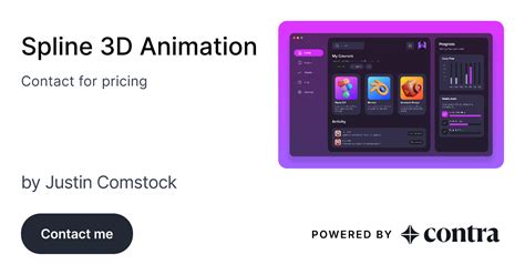 spline 3d animation by justin comstock