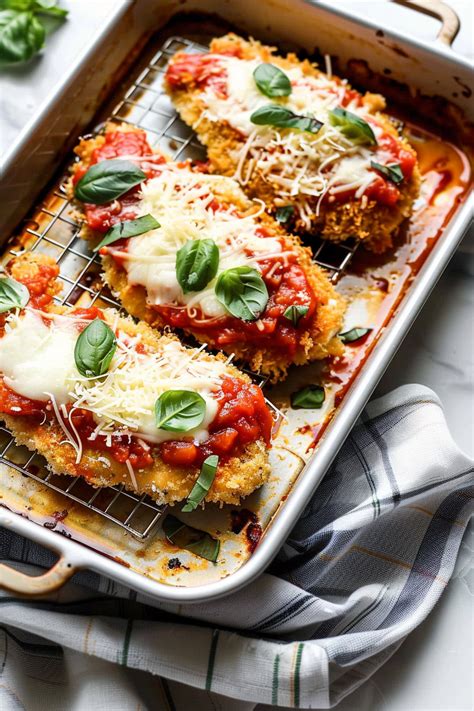 Oven Baked Chicken Parmesan Italian Comfort At Home