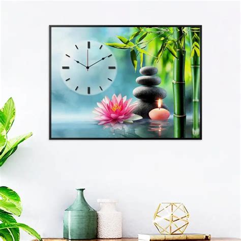 Canvas Clock Wallmantra