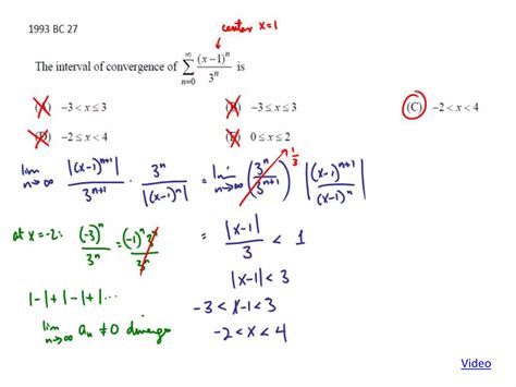 Ap Calculus Bc Series Multiple Choice Solutions Pptx