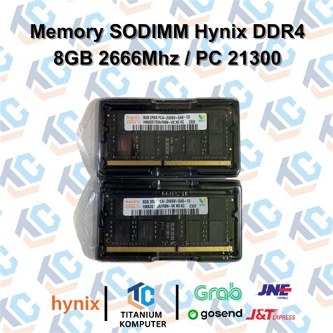 Jual Memory Sodimm Hynix Ddr4 8gb 2666mhz Pc 21300 Memory Laptop Shopee Indonesia