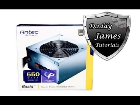 Antec Bp550 Plus 550w Continuous Power Atx12v V22 80 Plus Certified