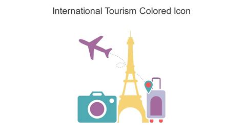 International Tourism Colored Icon In Powerpoint Pptx Png And Editable Eps Format Ppt Template