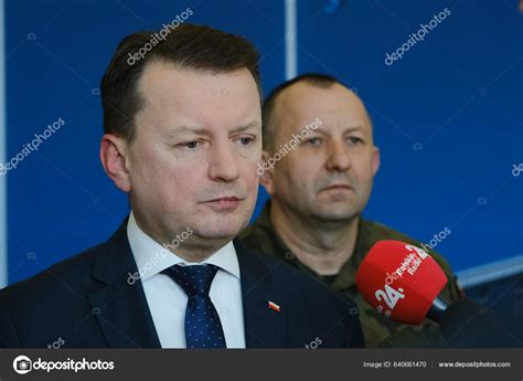 Mariusz Blaszczak Minister Defence Arrives Two Day Meeting Alliance S