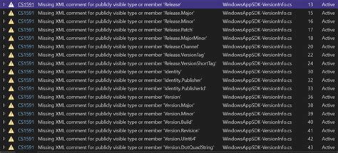 Windowsappsdk Versioninfocs And Mddbootstrapautoinitializercs Cause Warnings In Analyzers