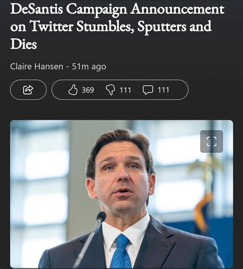Leia🌻 On Twitter This Is Prophetic About Desantis Campaign 🤣😂💀