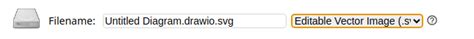 Allow Configuring Default File Type To Drawiosvg · Issue 1430