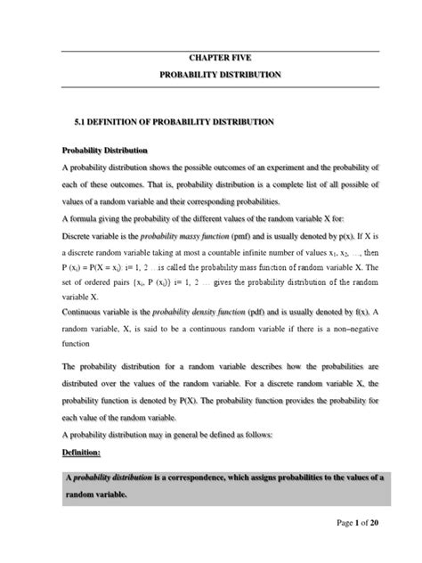 Ch 5 Stat I Pdf Probability Distribution Normal Distribution