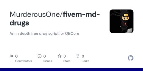 Github Murderousonefivem Md Drugs An In Depth Free Drug Script For