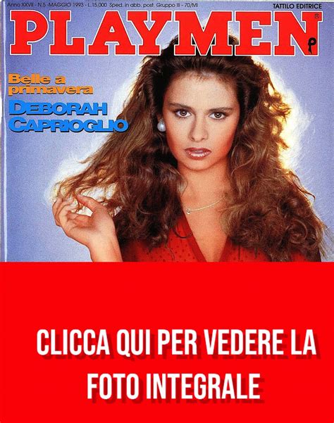 Debora Caprioglio Nel Come Era Come E Belle Foto