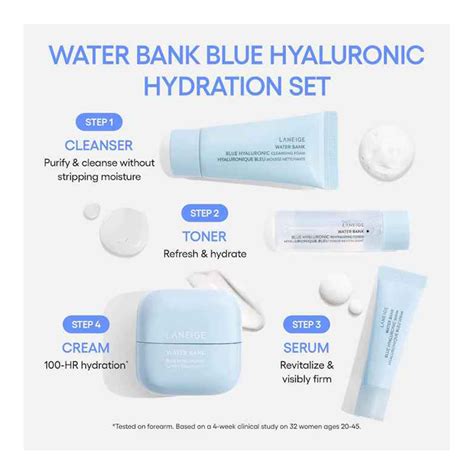 Buy LANEIGE Water Bank Blue Hyaluronic Hydration Set | Sephora New Zealand