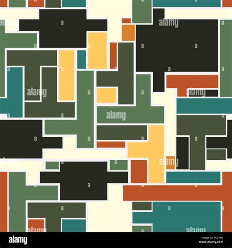seamless repeating background from a variety of rectangular shapes