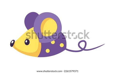Toy Mouse Cartoon Vector Illustration Stock Vector Royalty Free