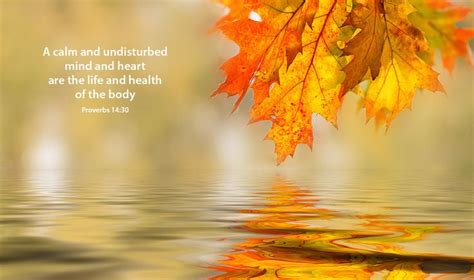 Fall Wallpaper With Scripture Verses