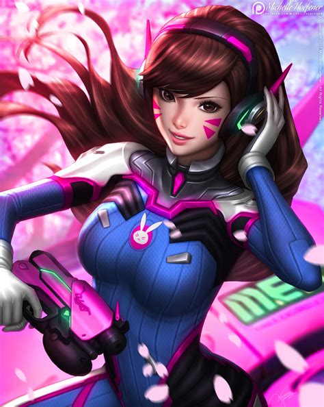 D Va Overwatch Blizzard Fandoms Overwatch Art