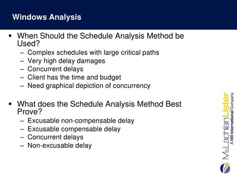 Forensic Schedule Analysis Acesss