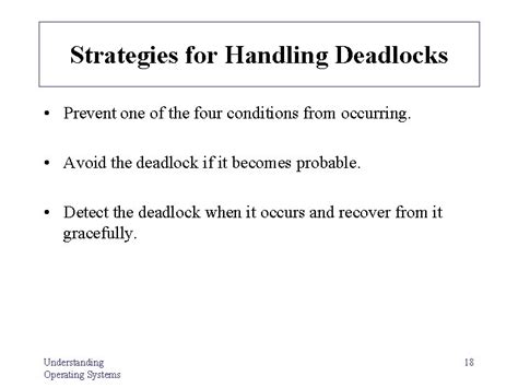 Chapter 5 Process Management Deadlock 7 Cases Of