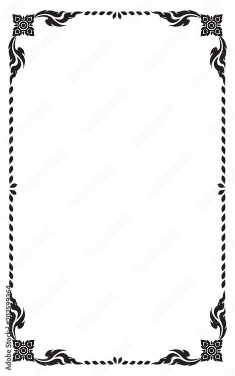 Decorative Frame And Border For Design Of Greeting Card Wedding With