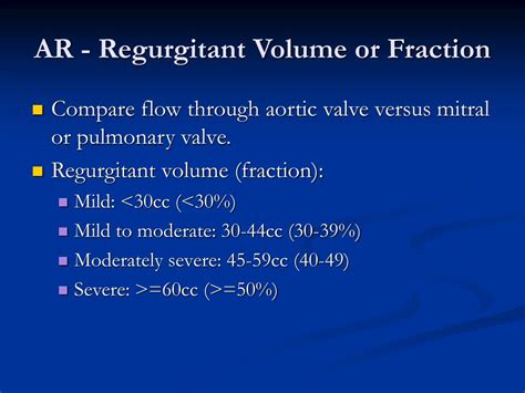 Ppt Echo Conference Aortic Regurgitation Powerpoint Presentation
