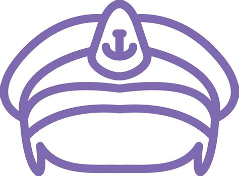 Sailor Hat Vector Icon Design 22769605 Vector Art At Vecteezy