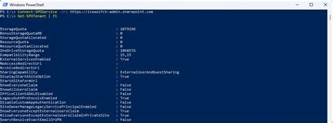 Powershell Module Microsoft Online Sharepoint Powershell 16 0 24211 12000 Released Icewolf Blog